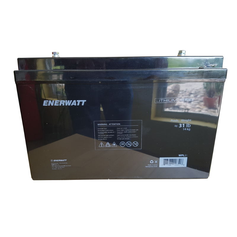100ah Lithium Battery - Enerwatt WPL31 (110ah) - LiFePO4