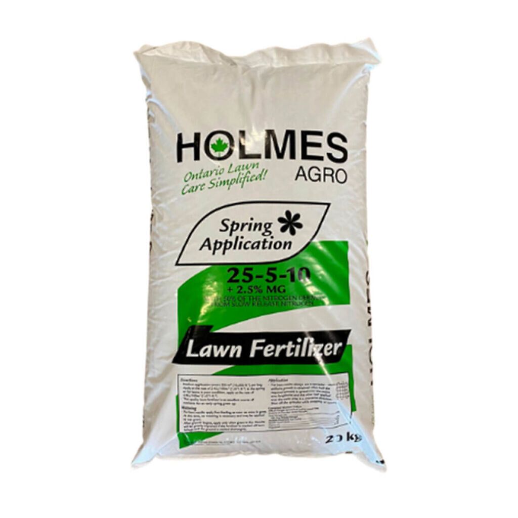 Lawn Fertilizer - Slow and Quick Release - 25-5-10 - 20kg (44lb)